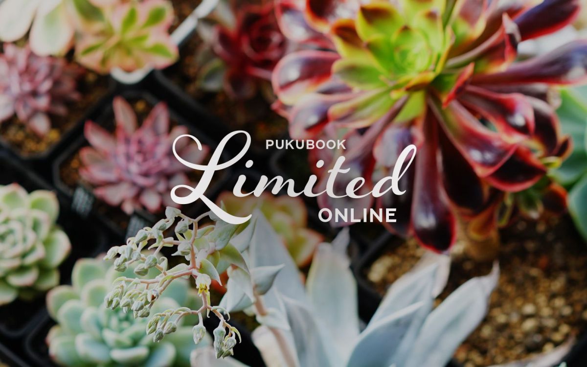 PUKUBOOK LIMITED ONLINE Vol.9 多肉即売会・イベント情報｜PUKUBOOK